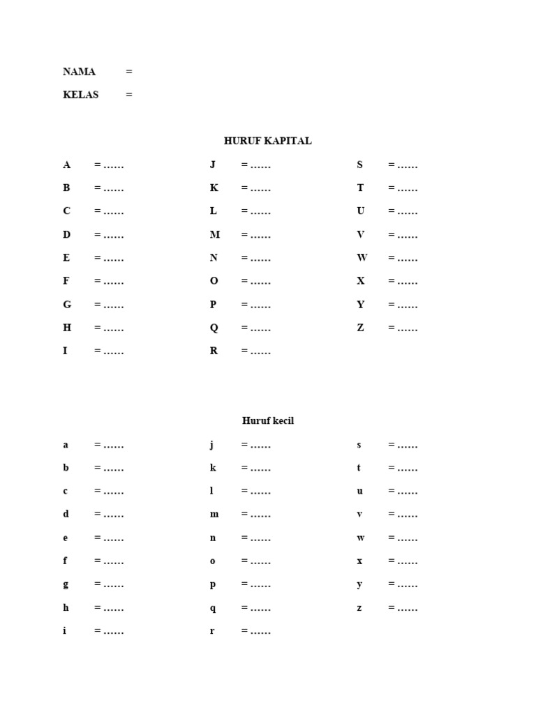 Belajar Mengeja | PDF