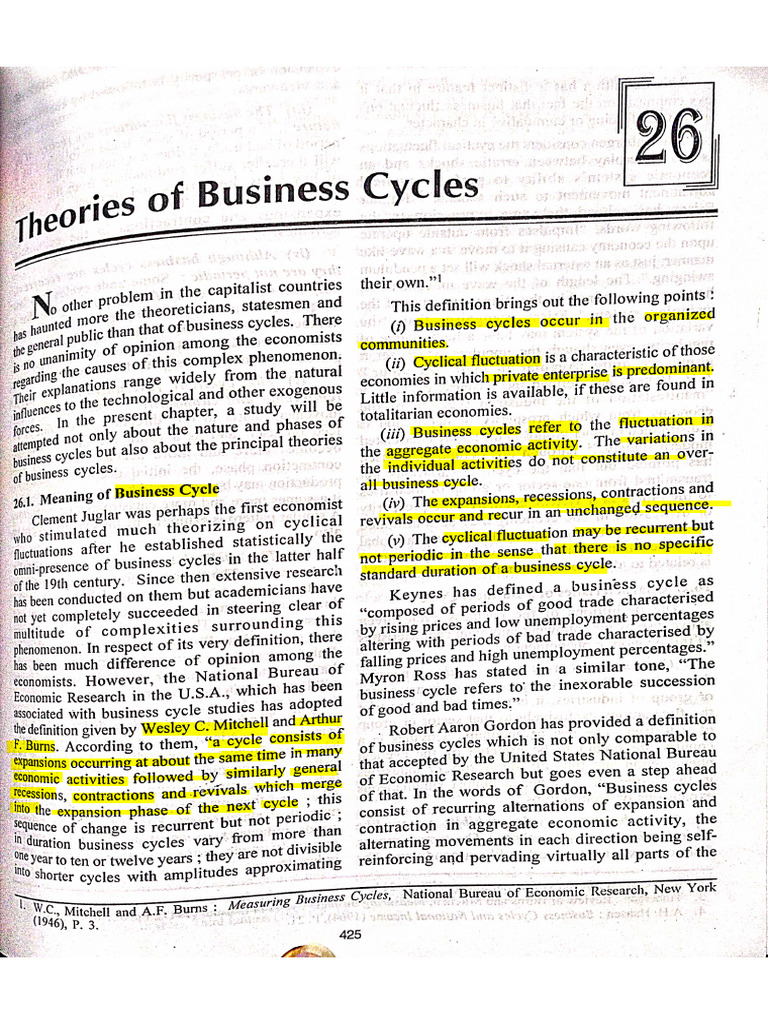 Business Cycle | PDF