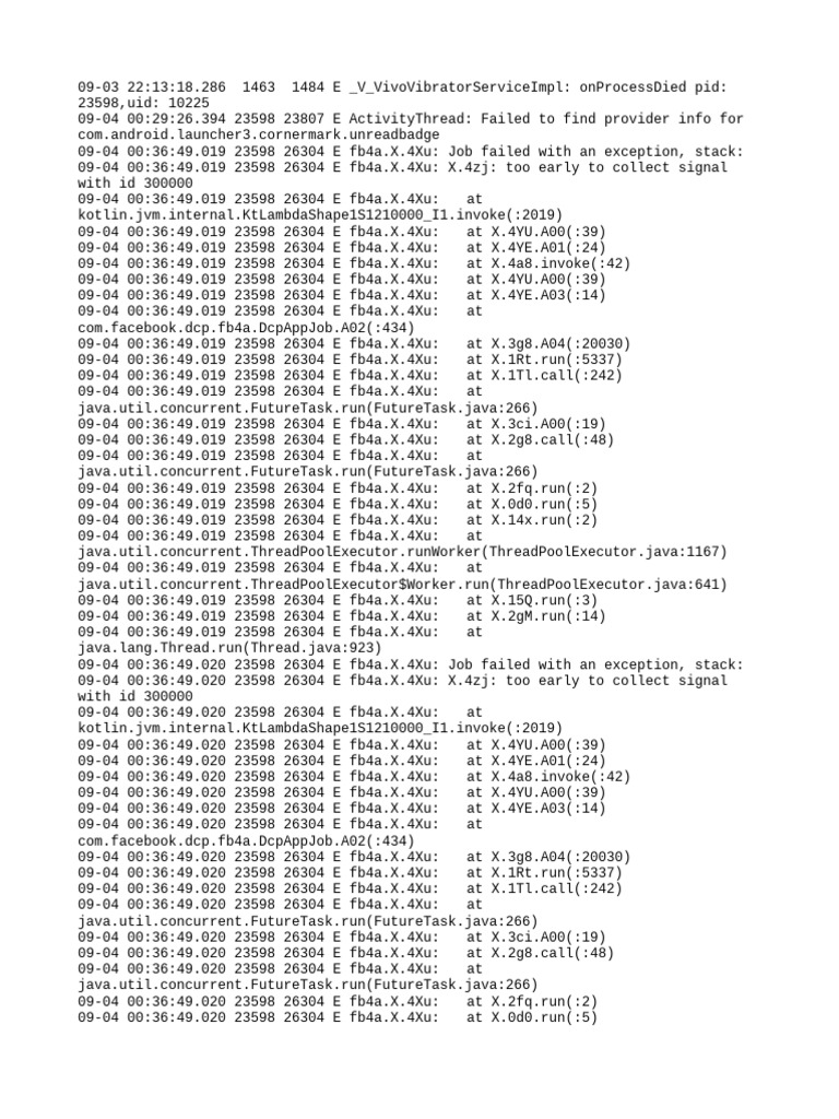 Log | PDF | Computer Architecture | Software Development