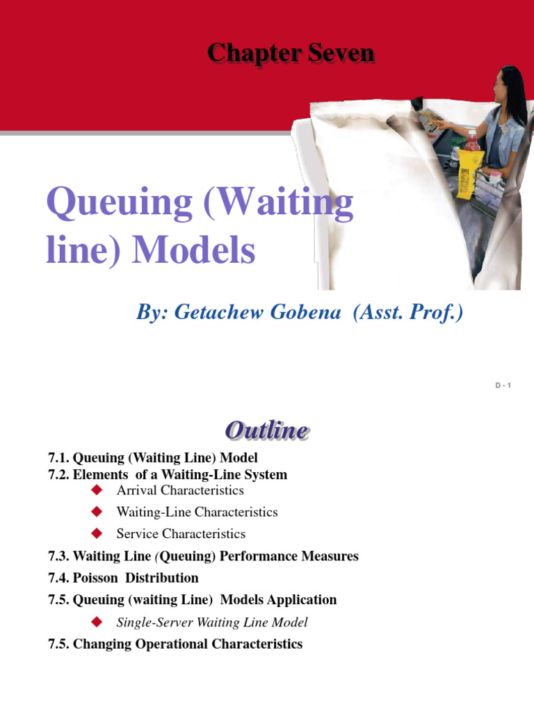 Chapter 7 - Queuing Model | PDF | Applied Mathematics