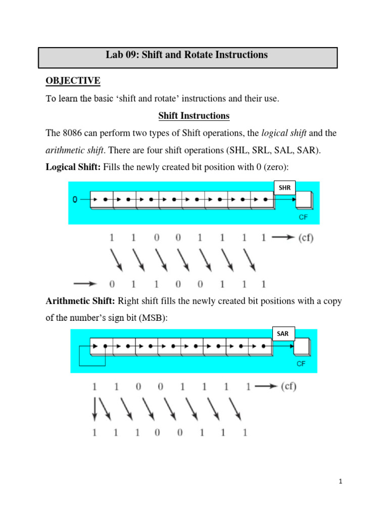Lab 09 | PDF | Multiplication | Computer Science