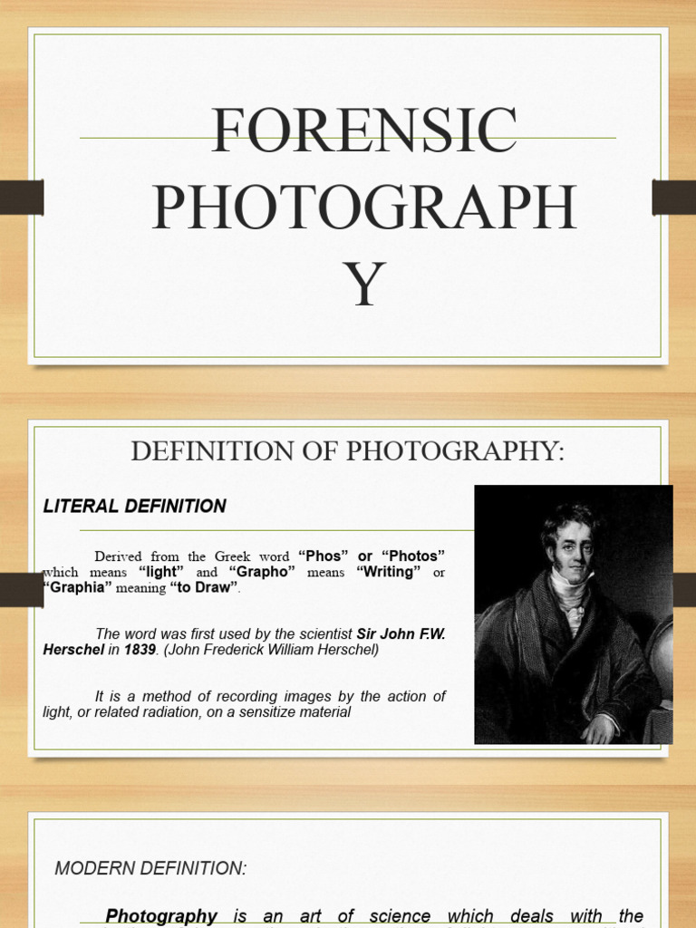 Forensic Photography Essentials | PDF | Exposure (Photography ...