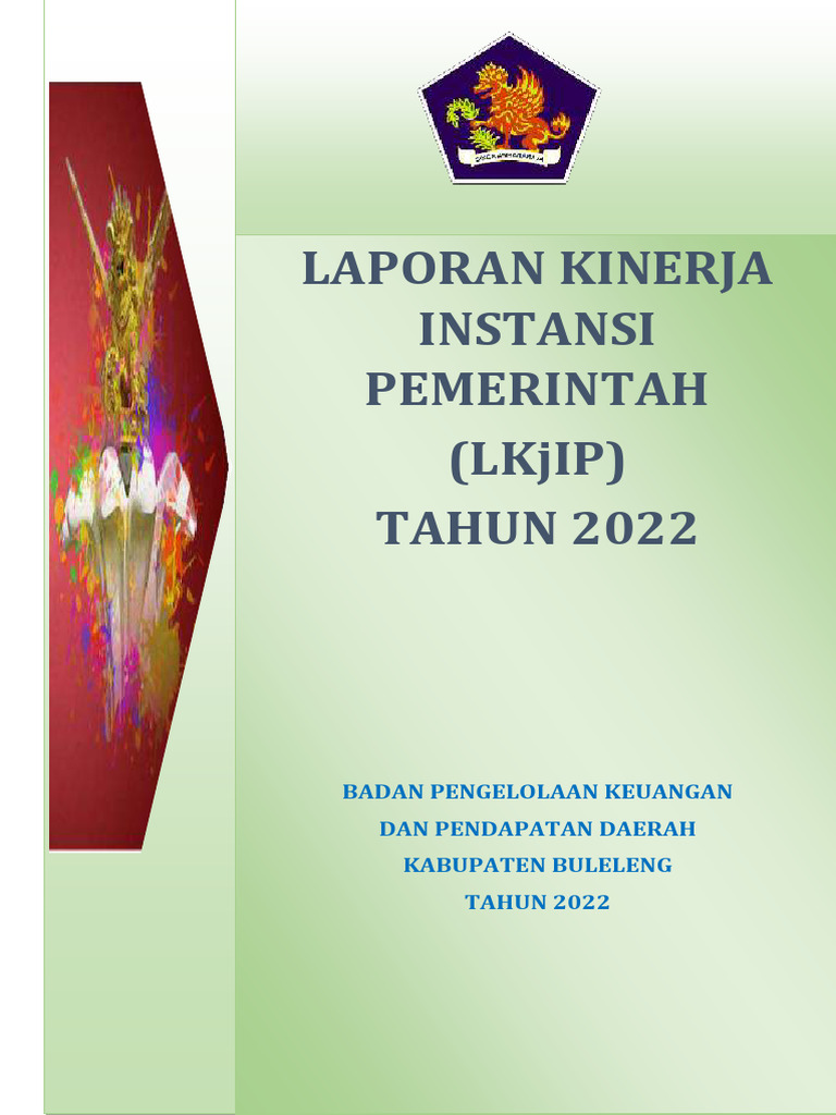 LKjIP BPKPD Tahun 2022 Hasil Reviu Itda Ompressed 2 | PDF | Bisnis | Pengelolaan Keuangan & Uang