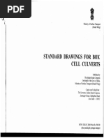 IRC Standard Drawing For Box Cell Culvert Bridges 2000 | PDF