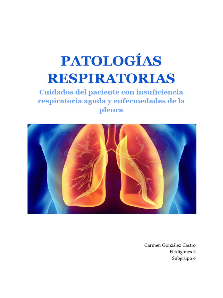 Cuidados en Insuficiencia Respiratoria | PDF | Información | Medicina ...
