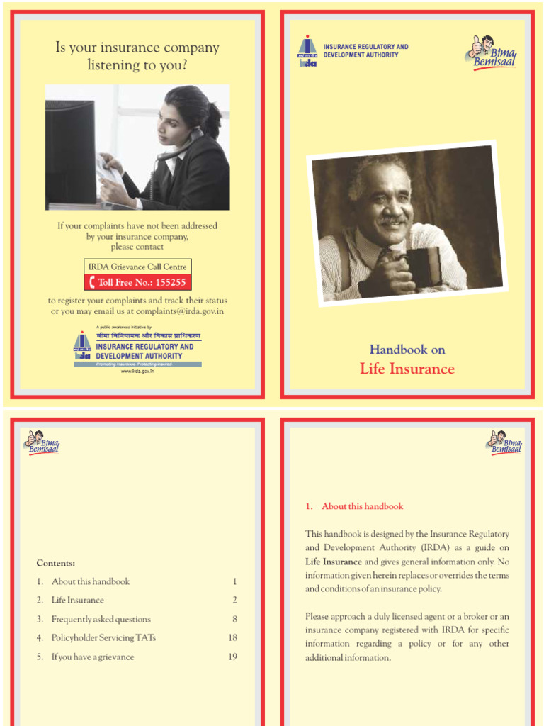 Life Insurance Handbook (English) | PDF | Insurance | Investment Fund