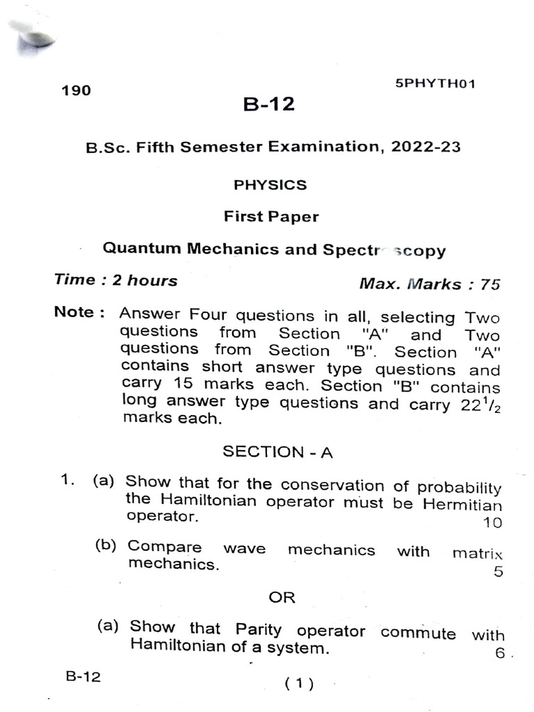 Physics Paper 2022-23 | PDF | Logic Gate | Feedback