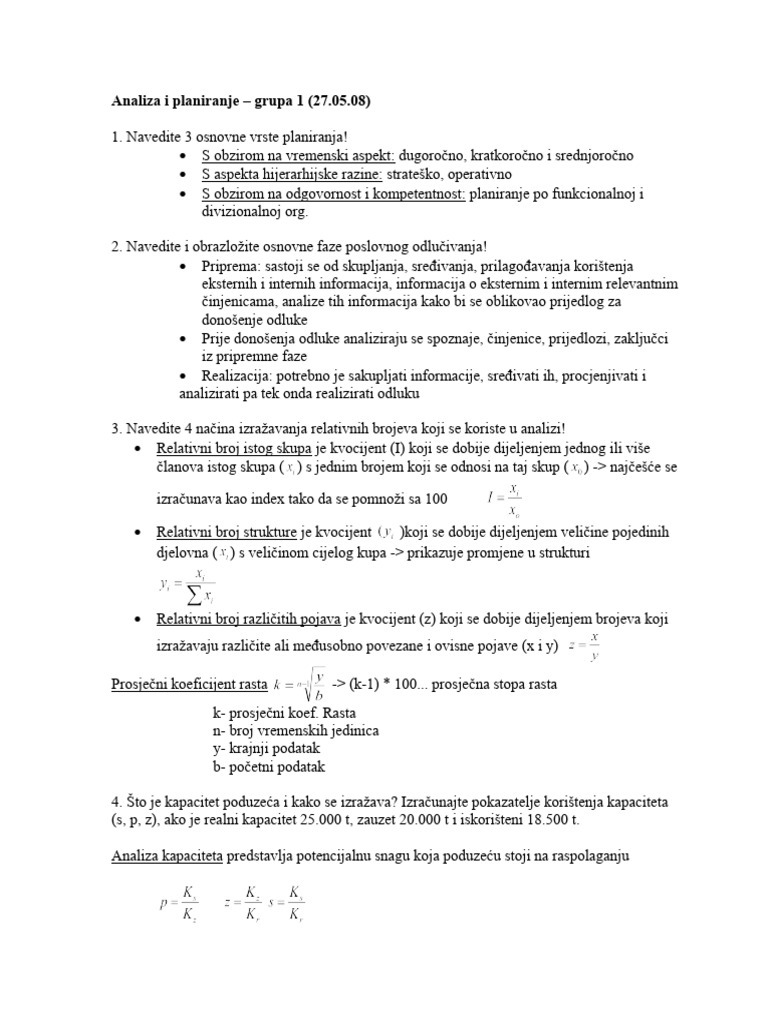 Primjeri Ispita | PDF