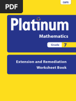 Math Test Unit 1 Grade 7 | PDF | Numbers | Area