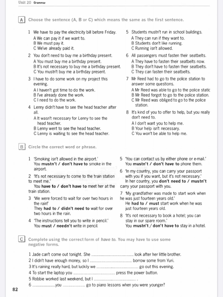 Modal Verbs 2 | PDF