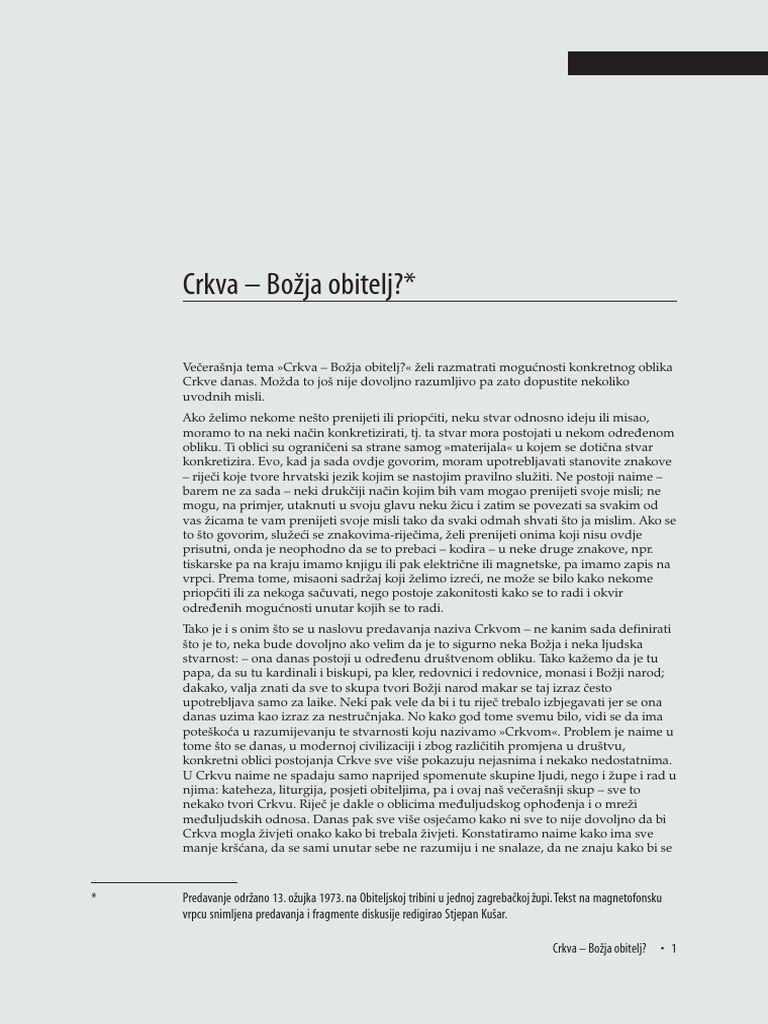 Vb-Bozja Obitelj | PDF