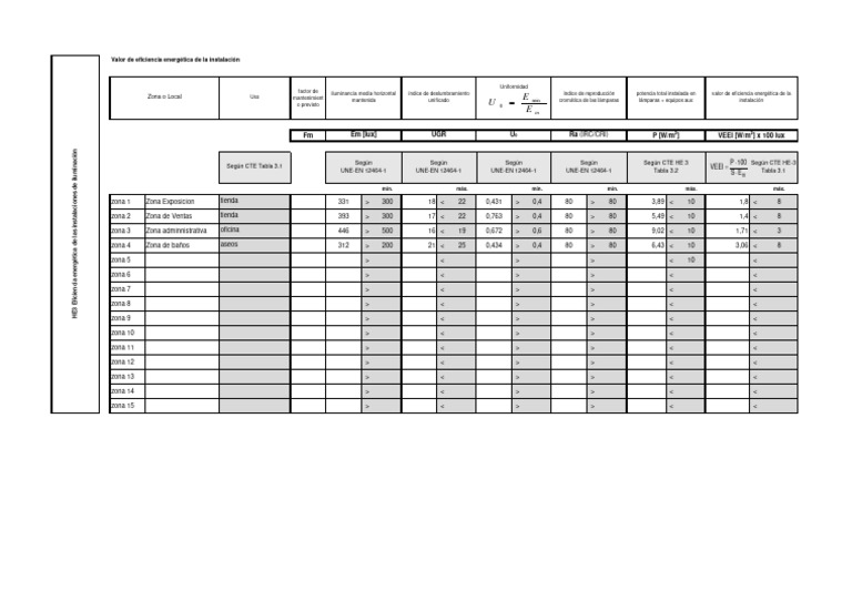 Justificación Del CTE HE3 | PDF | Encendiendo | Ligero Justificación Del CTE HE3 | PDF | Encendiendo | Ligero