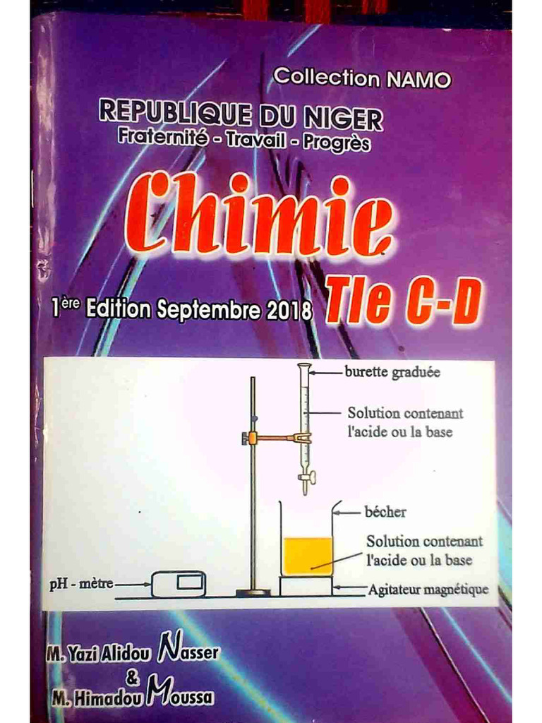 Namo Chimie Tle D Et C | PDF