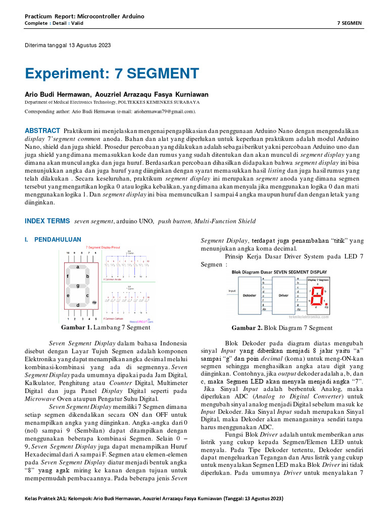 2A1 - Kelompok 7 - 7 Segment | PDF