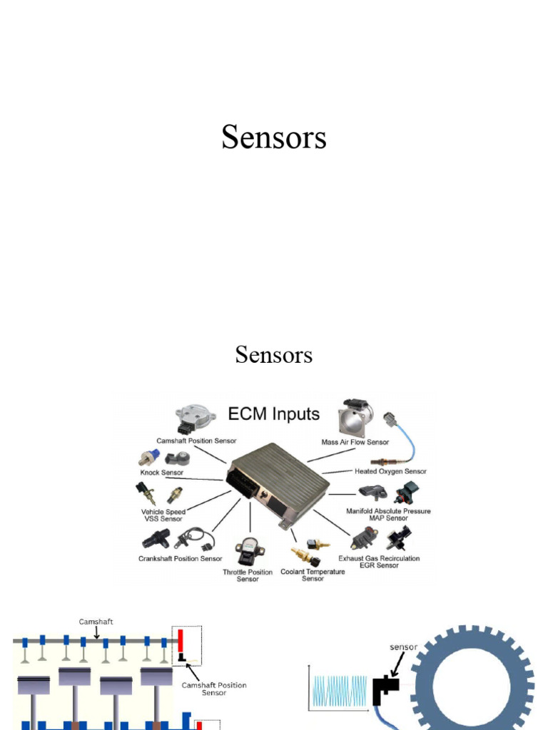 Vehicle and Engine Sensor Guide | PDF | Electrical Resistance And Conductance | Manufactured Goods