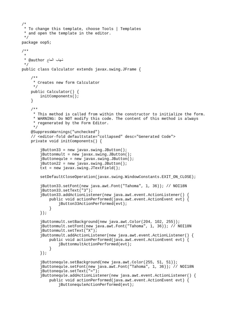 Calculator | PDF | Computing Platforms | Notation