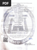 Vehicle Fitness Certificate Form 38 | PDF