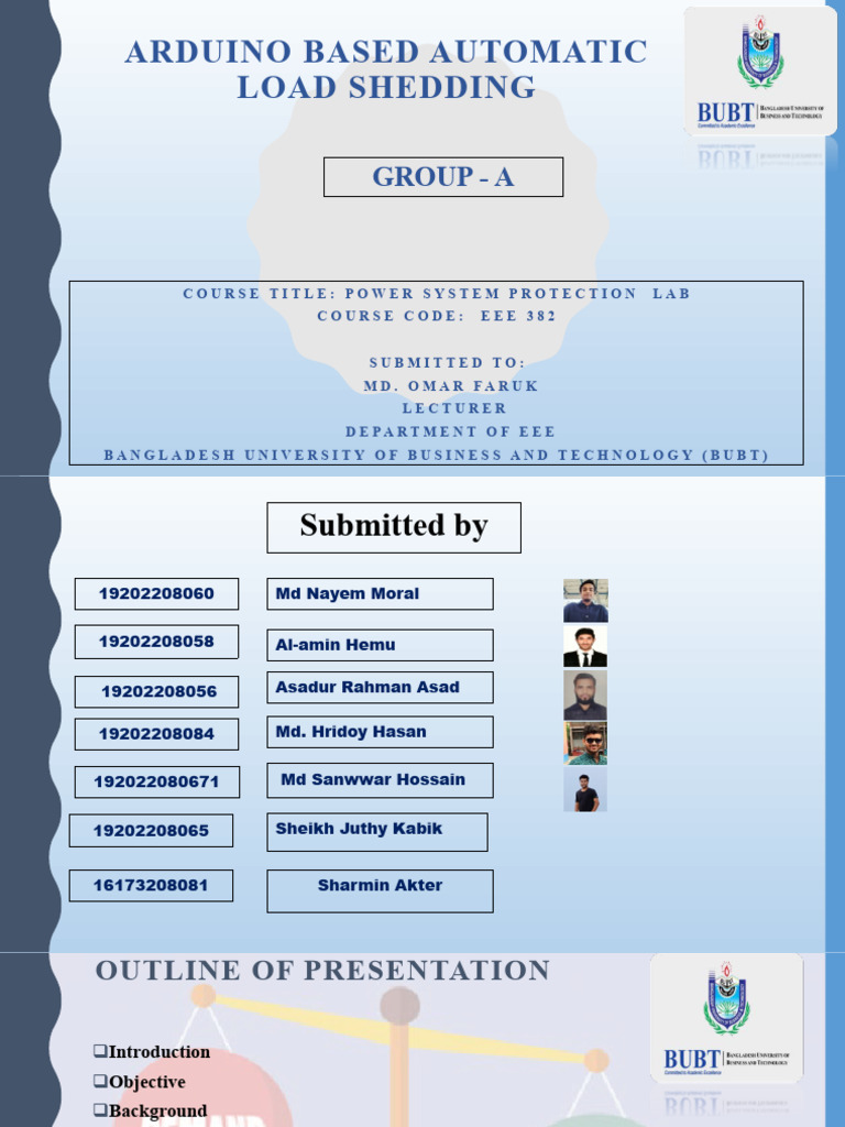 Load Shedding | PDF | Automation | Arduino