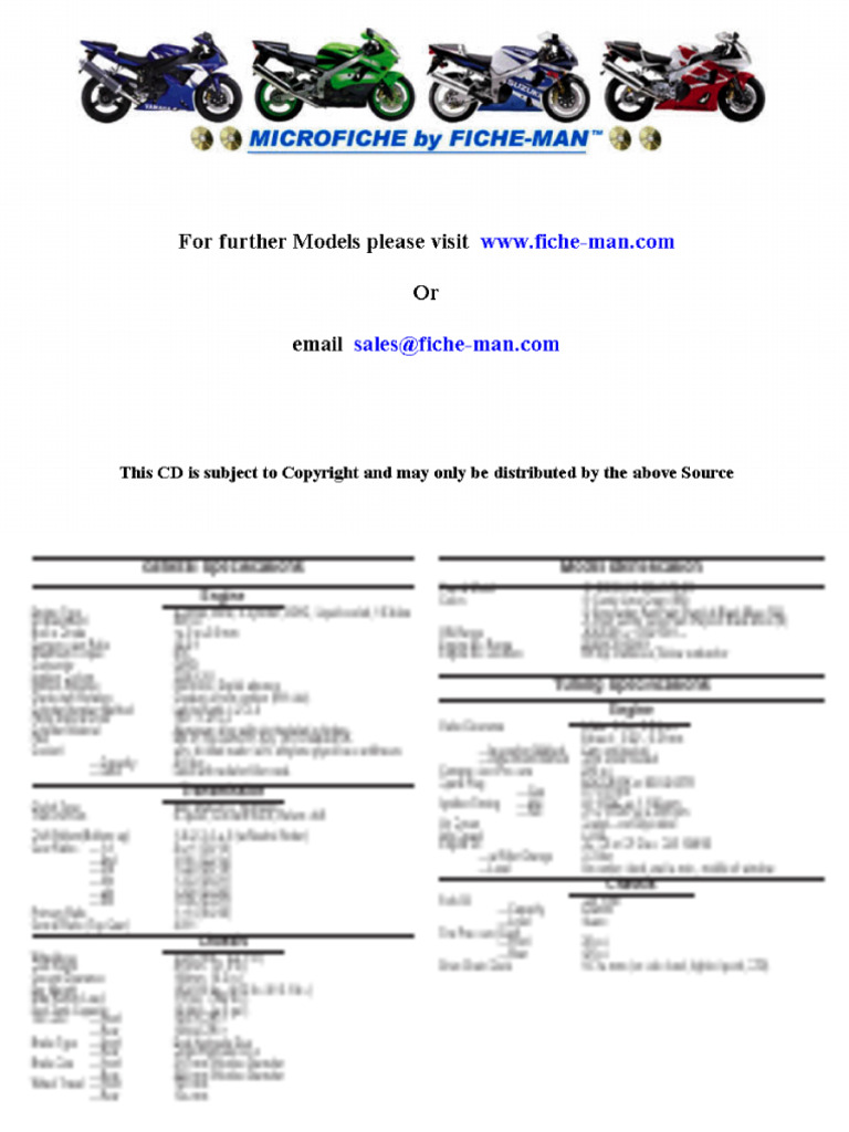 Kawasaki ZX 9R E2 2001 Parts List WWW - Manualedereparatie.info | PDF ...