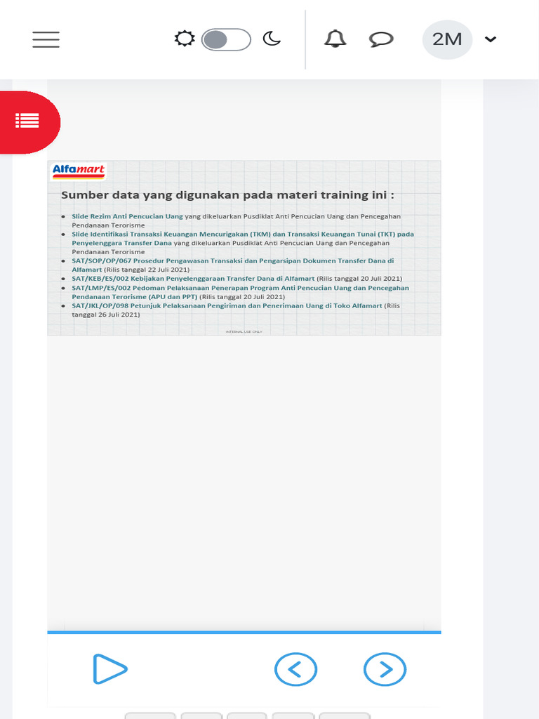 PBK SPPUR Pedoman Pelaksanaan Penerapan APU Dan PPT - Pelaksana 2 | PDF