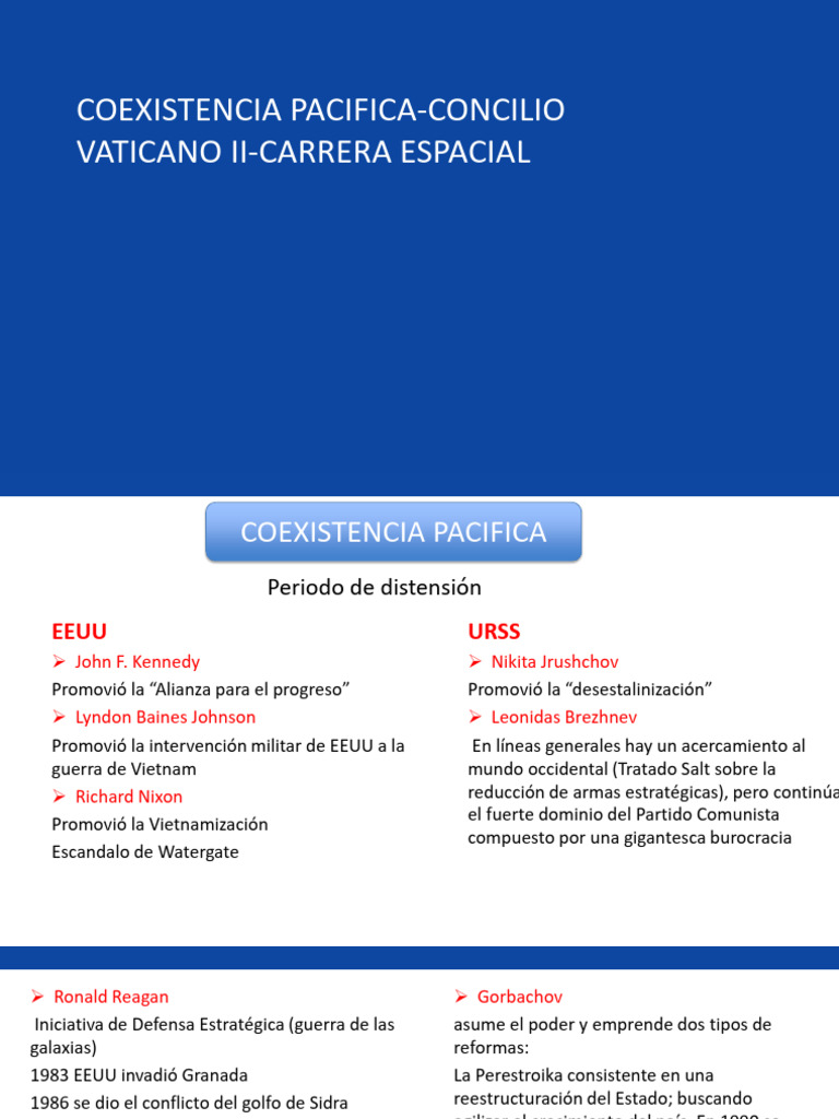 Coexistencia Pacifica ... | PDF | Carrera en el espacio | Unión Soviética