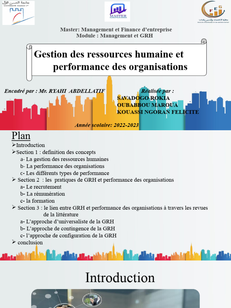 Exposé GRH Final | PDF | Recrutement | Business