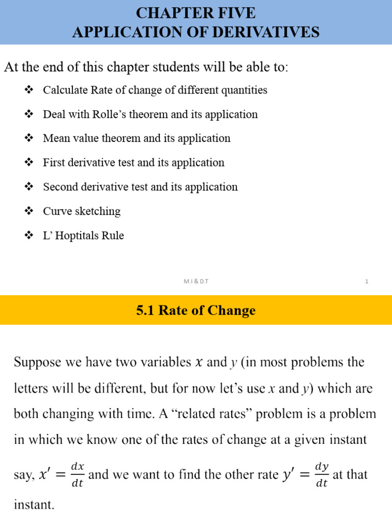 Applied I-Chap5 | PDF