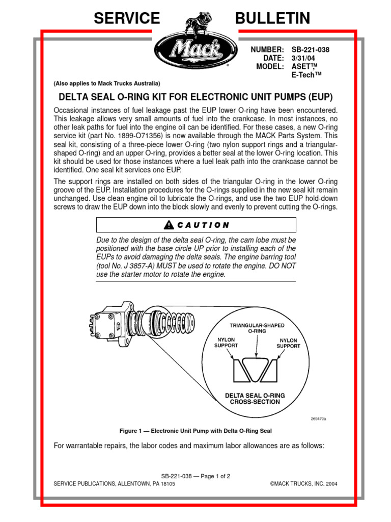 SB 221038 | PDF | Leak | Motor Oil