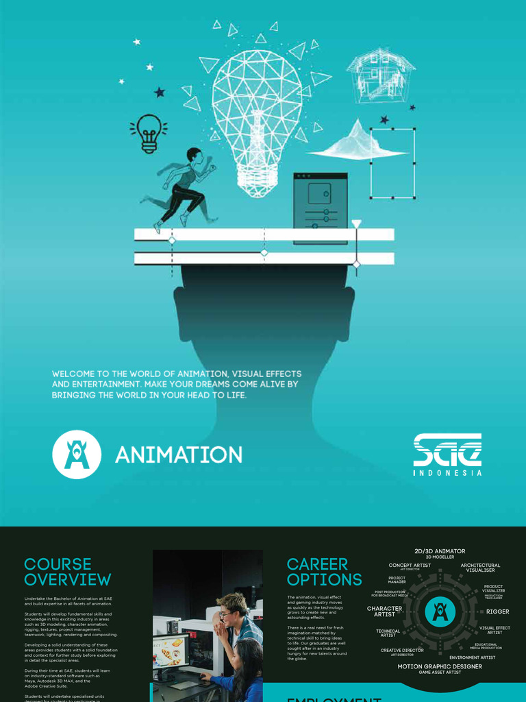 Bachelor of Animation Course Overview | PDF | 3 D Computer Graphics ...