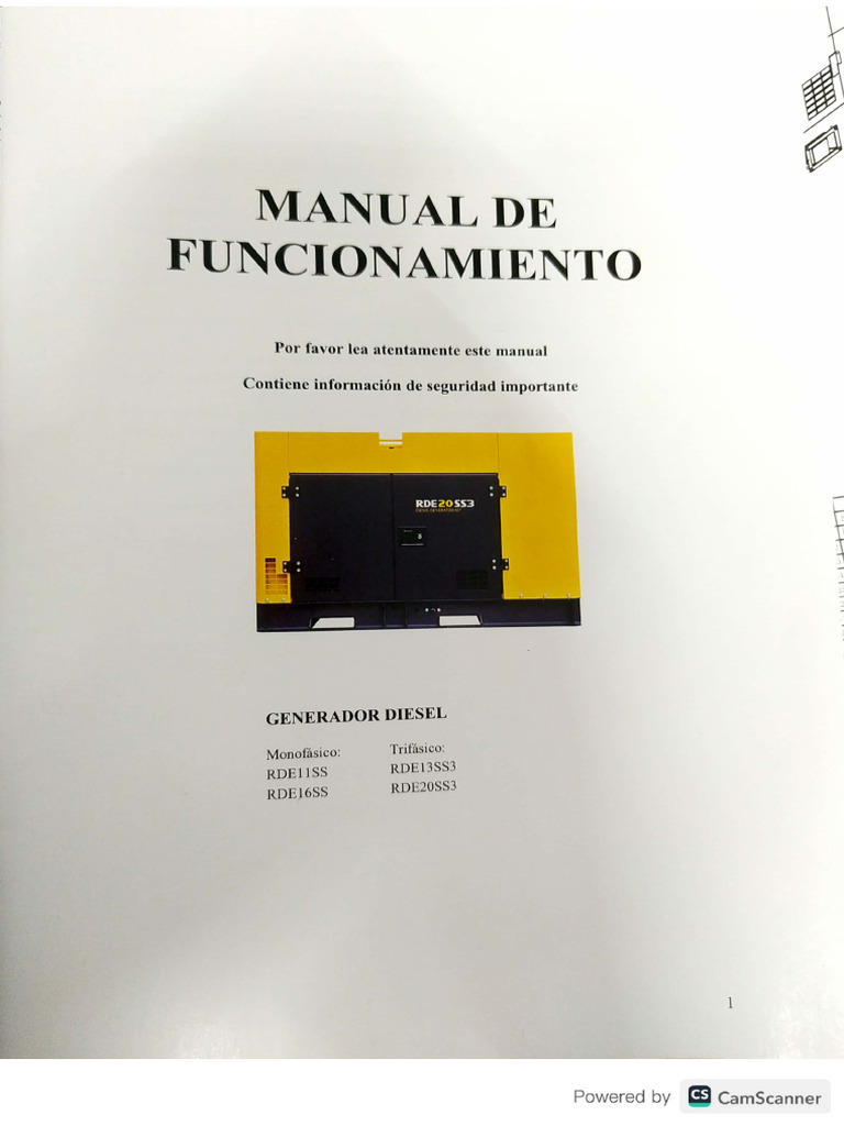 Manual Funcionamiento Rde 3ss3 | PDF