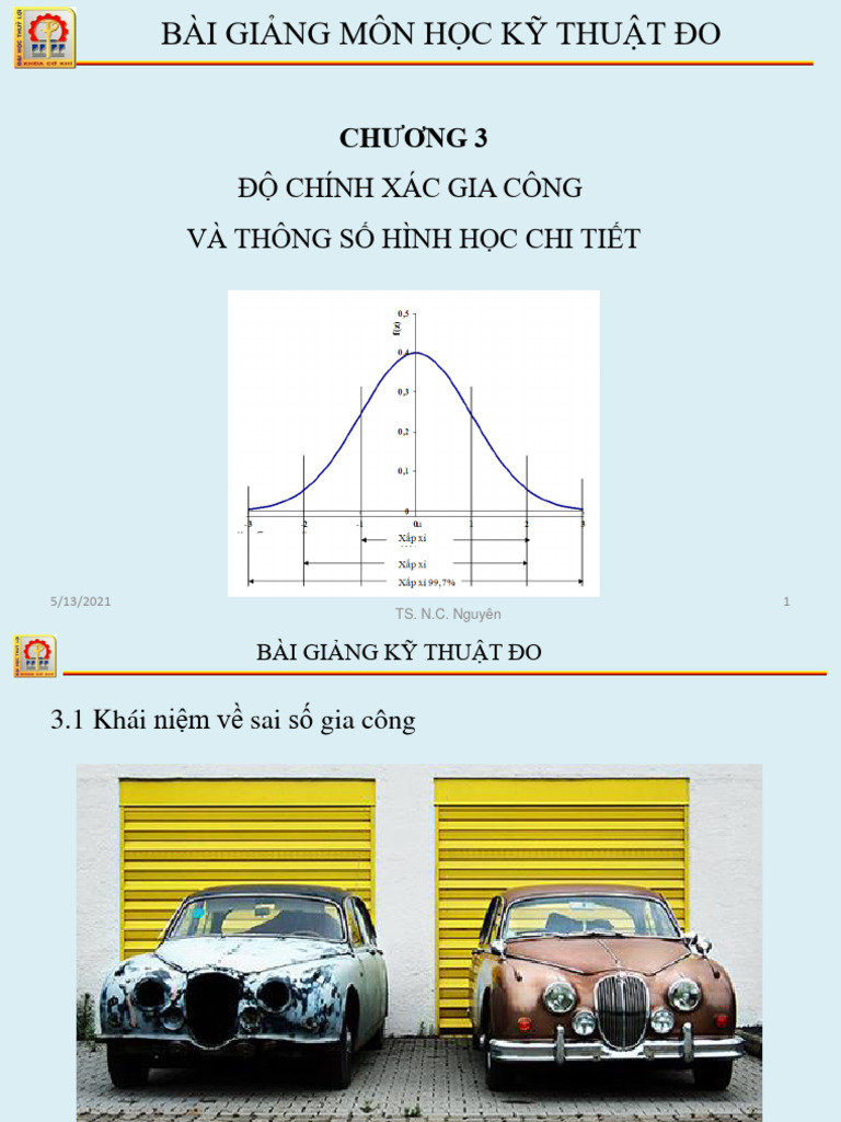 Chuong 3 Do Chinh Xac Gia Cong Va Thong So Hinh Hoc Chi Tiet | PDF