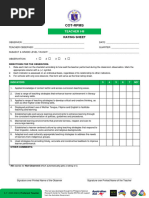 Inter-Observer Agreement Form 2023-2024 | PDF | Learning | Teachers