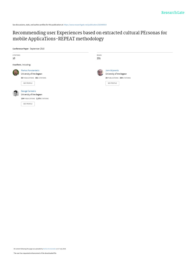 MobileCH2018 REPEATmethodology FinalCameraReady | PDF | Methodology ...