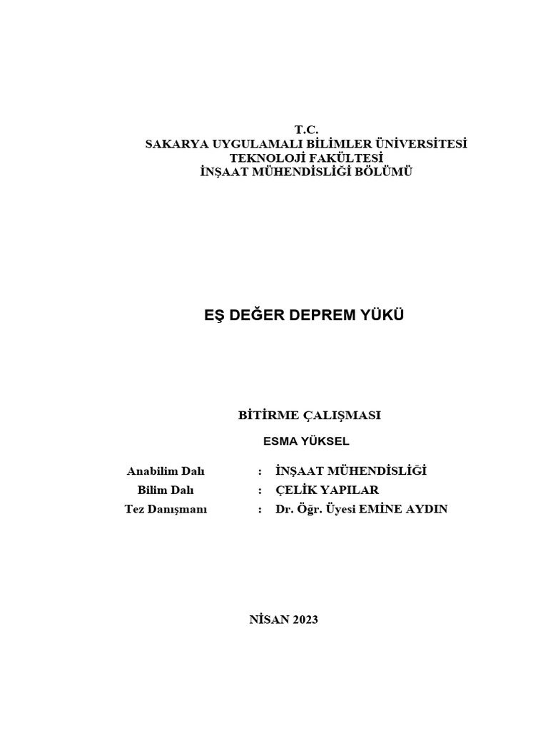 ESMA BİİTRİME Asıl | PDF