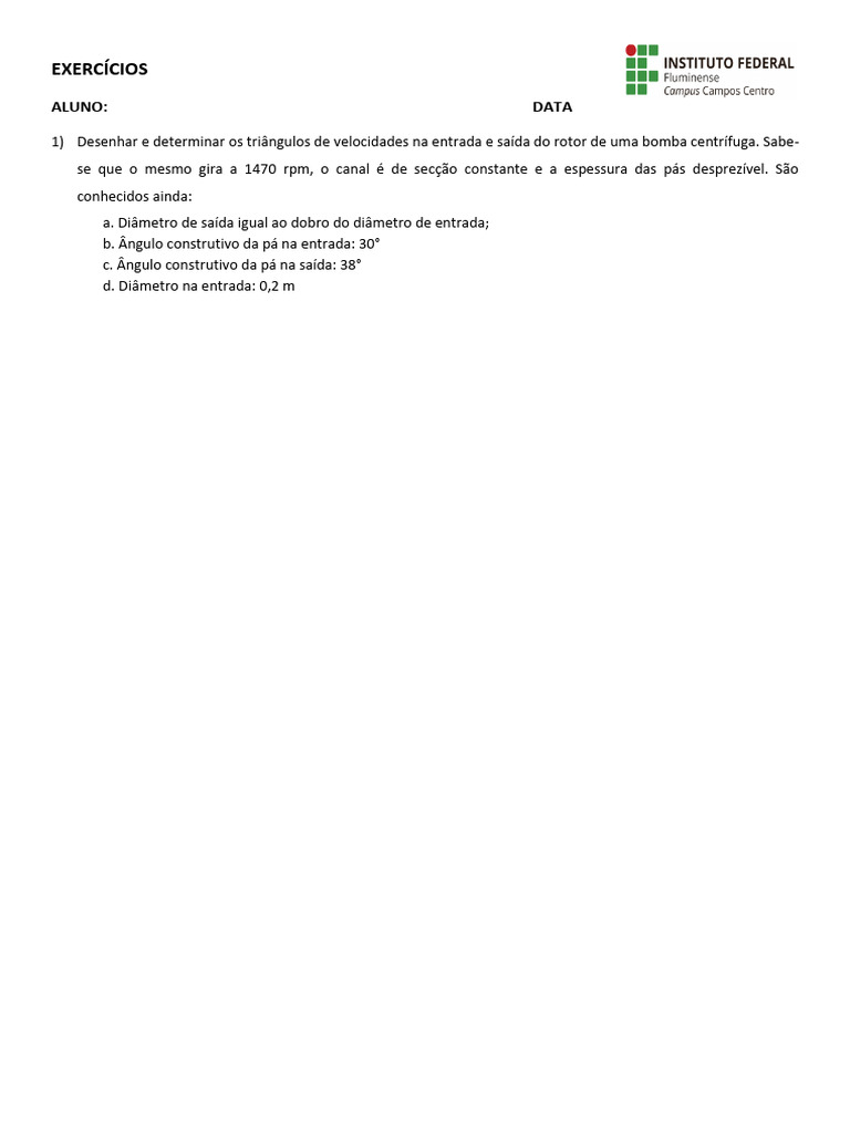 2_Exercícios_triângulos_velocidades_Eng Mec_2022.2R | PDF | Máquinas | Quantidades físicas