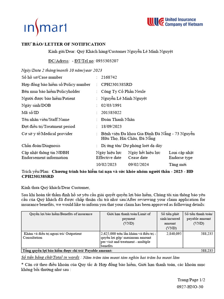 Uicvnhcm Cpnexle 2168742 Cws | PDF