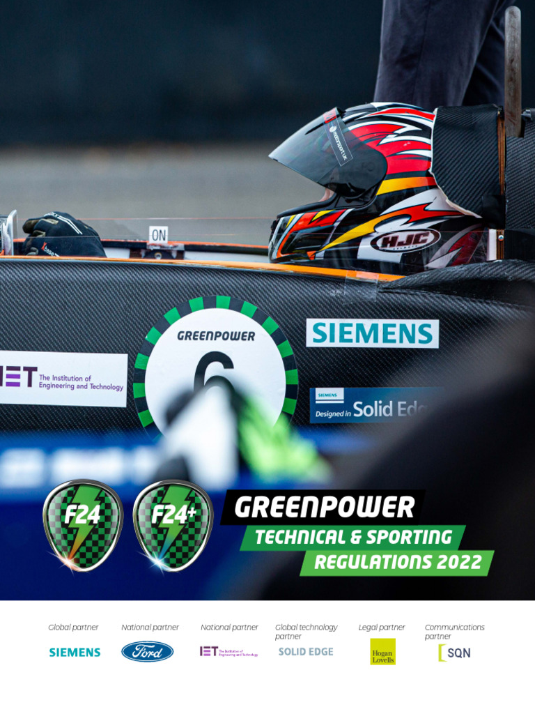 Greenpower 2022 Technical Regulations | PDF | Steering | Plywood