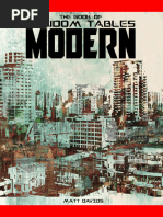 The Book of Random Tables Science Fiction Facility Generator | PDF ...