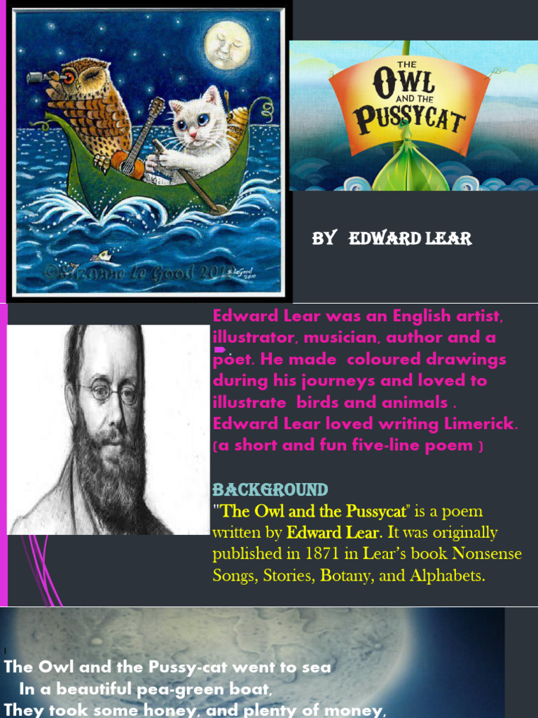 The Owl and The Pussy Cat | PDF