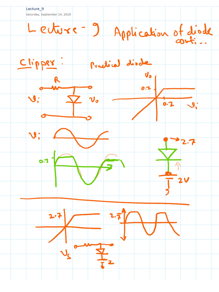Lecture 9 Clipper Clamper | PDF