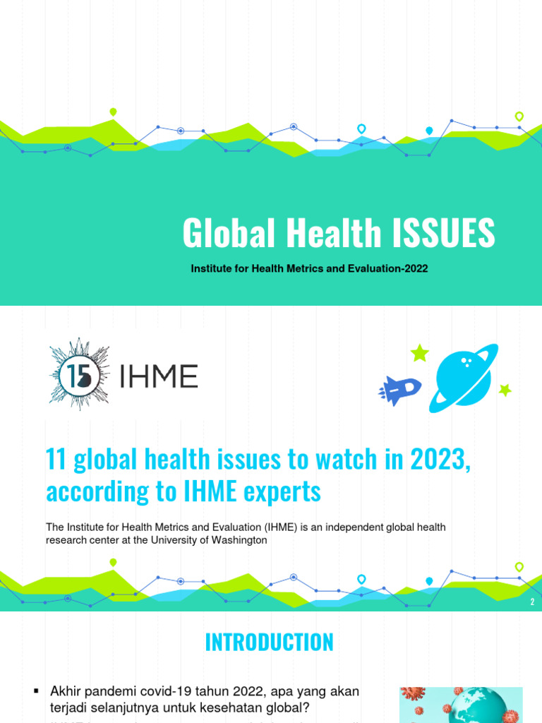 Topik 2. Global Health Issues | PDF