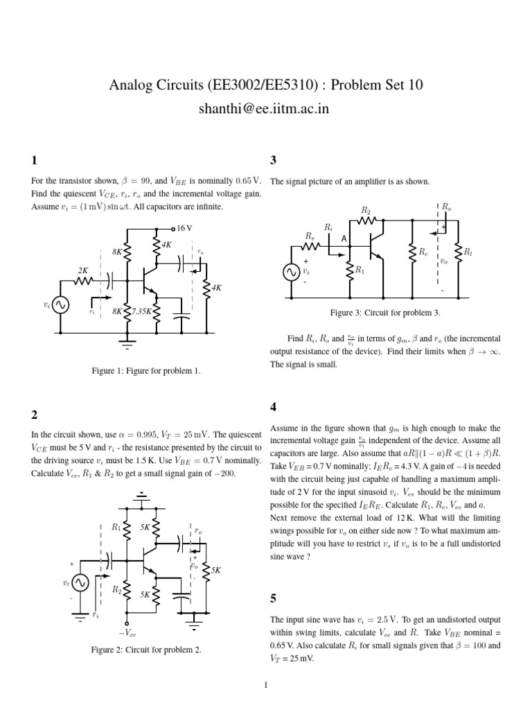 Tutorial 10 | PDF | Amplitude | Amplifier