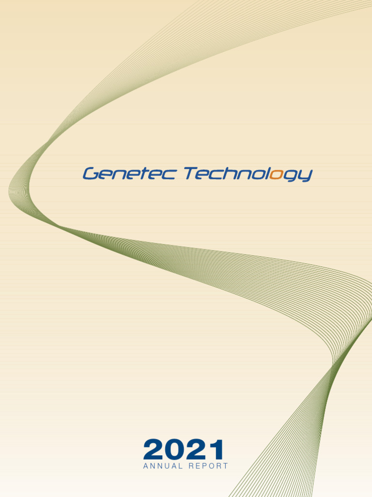 Genetec - Annual Report 2021 | PDF | Waste | International Energy Agency