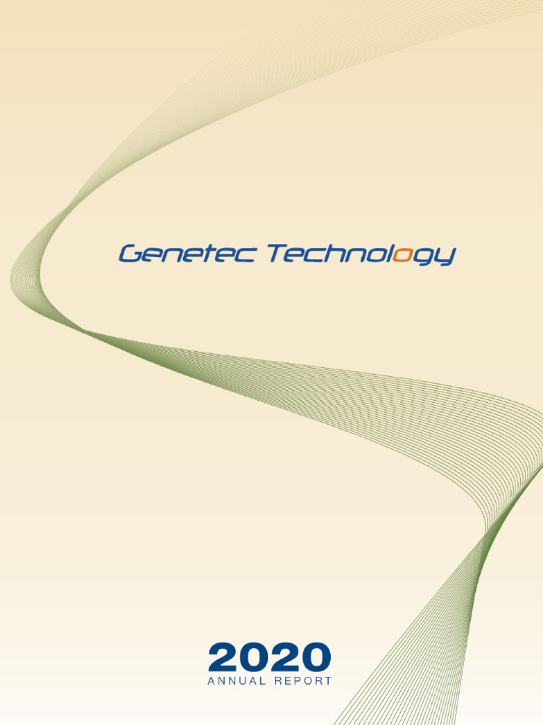Genetec Annual Report Overview 2020 | PDF | Investing | Banks
