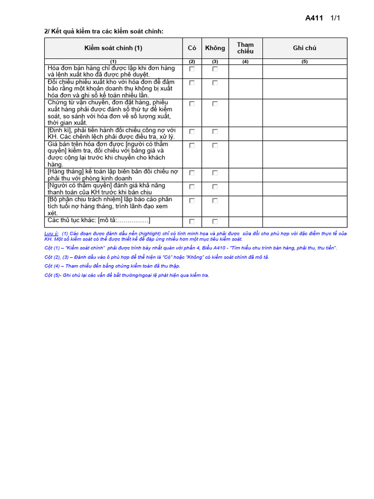 A411 Walk Through Chu Trinh Ban Hang - Phai Thu - Thu Tien (X) | PDF