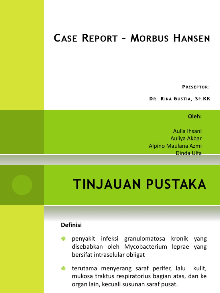 Case Report - Morbus Hansen Full | PDF
