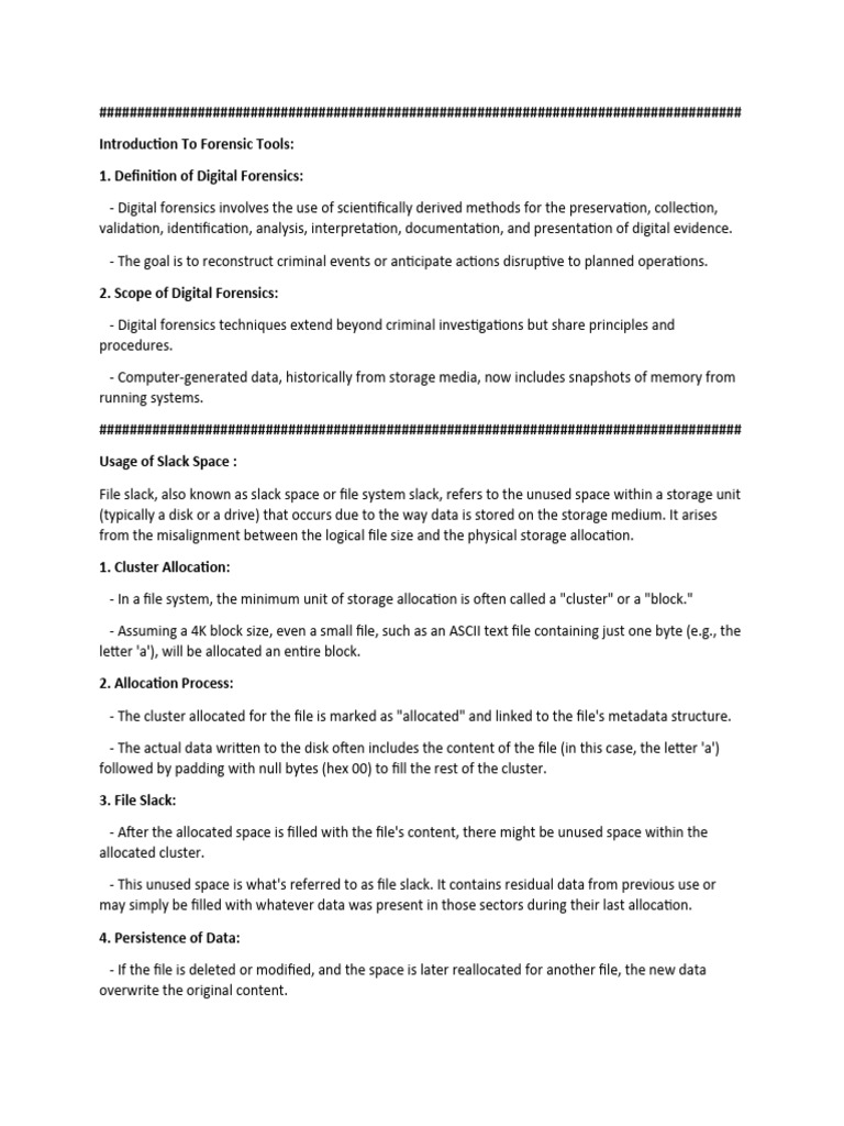 Unt 5 | PDF | Computer Forensics | Security
