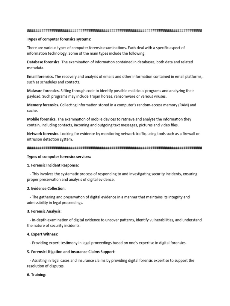 Unit 4 | PDF | Computer Forensics | Digital Forensics