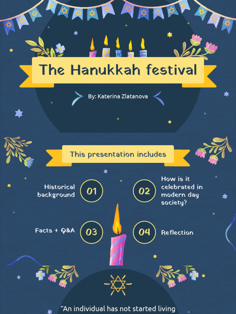 The Hanukkah Festival Part 1 | PDF | Hanukkah | December Observances