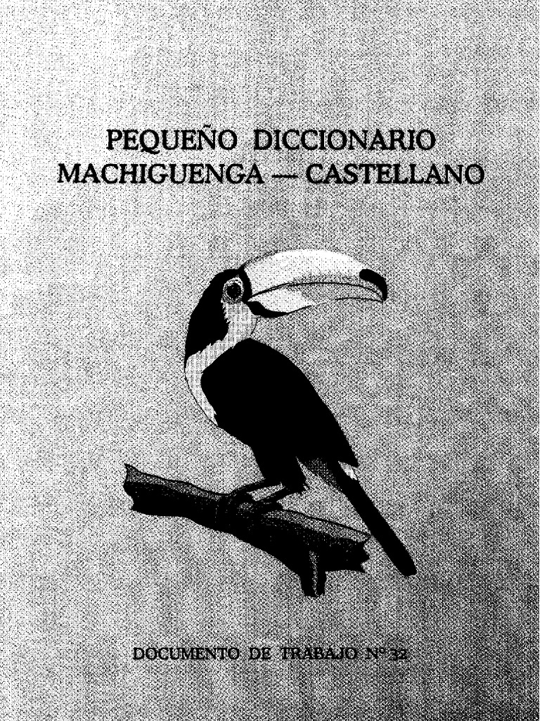 Dicccionario Machiguenga Castellano | PDF
